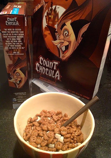 The Bombshellter: Making the Count Chocula Box Art